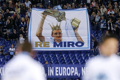 Ss Lazio Supporters Celebrates Miroslav Kloses Editorial Stock Photo ...