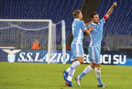 Lazios Stefan Radu R Celebrates His Editorial Stock Photo - Stock Image ...