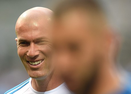 Real Madrids Head Coach Zinedine Zidane Editorial Stock Photo - Stock ...