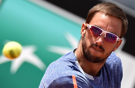 Tennis Player Viktor Troicki Serbia Returns Editorial Stock Photo ...