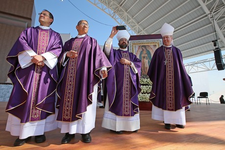 Bishops Take Pictures Before Mass Celebrated Editorial Stock Photo ...