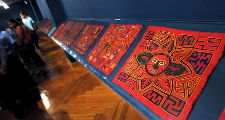 Selection Molas Traditional Textiles Made By Editorial Stock Photo ...