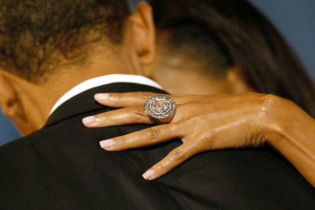 First Lady Michelle Obamas Ring Editorial Stock Photo - Stock Image ...