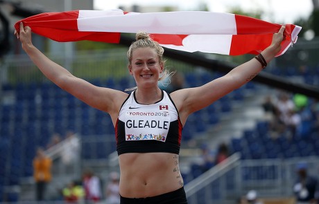 Elizabeth Gleadle Canada Celebrates Her Victory Editorial Stock Photo ...