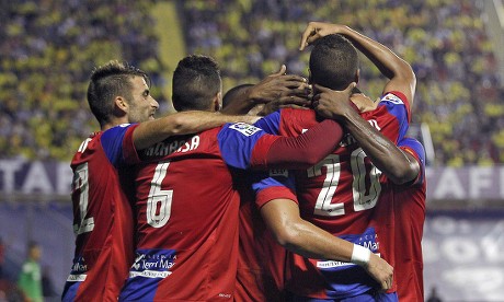 Ud Levantes Players Celebrate After Scoring Editorial Stock Photo ...