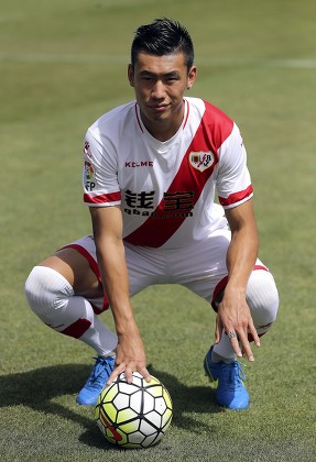 Chinese Soccer Player Zhang Chengdong Poses Editorial Stock Photo ...