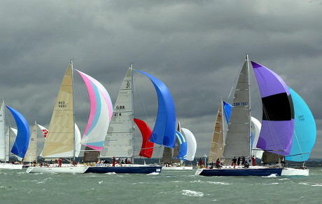 Spinnakers Full Wind Boats Class 2 Editorial Stock Photo - Stock Image ...