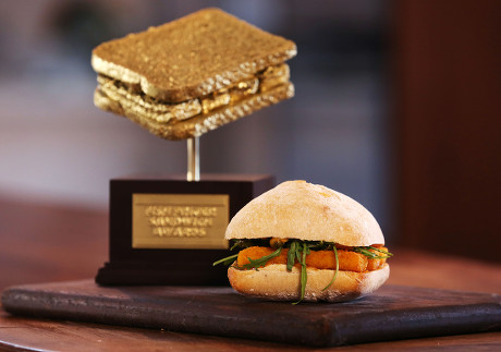 Professional Sandwich Award Winner Made By Editorial Stock Photo ...