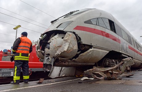 Fire Department Expert Stands Damaged Intercity Editorial Stock Photo ...