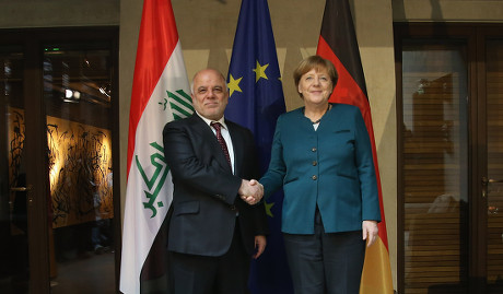Haider Alabadi Angela Merkel Editorial Stock Photo - Stock Image ...