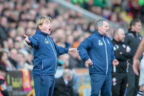 Stuart Mccall Manager Bradford City Animated Editorial Stock Photo ...
