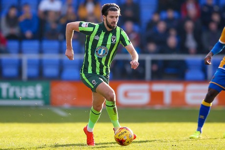 Afc Wimbledon Defender George Francomb 7 Editorial Stock Photo - Stock ...