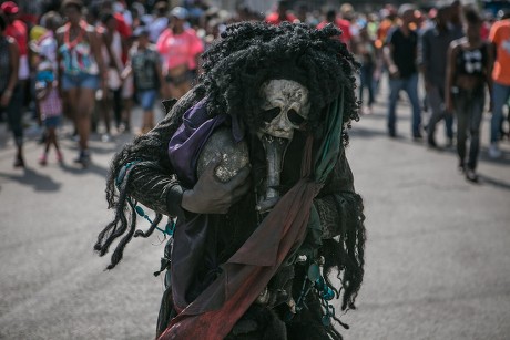 Haitian Dressed Costume Takes Part Haitian Editorial Stock Photo ...