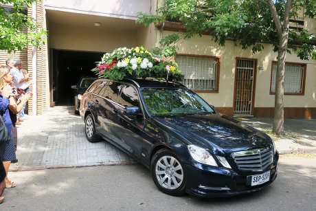 Hearse Carrying Body Alejandro Atchugarry Former Editorial Stock Photo ...