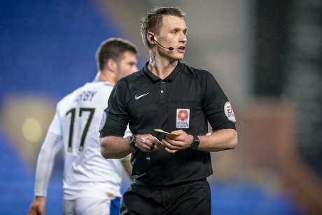 Thomas Bramall Referee During Vanarama National Editorial Stock Photo ...