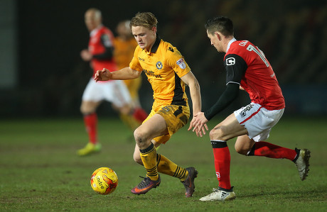 Alex Samuel Newport County Takes On Editorial Stock Photo - Stock Image ...