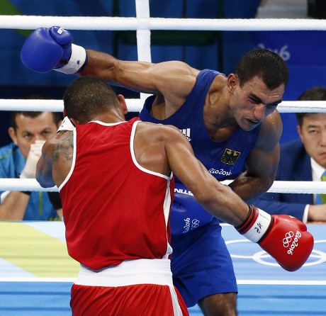 German Boxer Arajik Marutjan Blue Fights Editorial Stock Photo - Stock ...