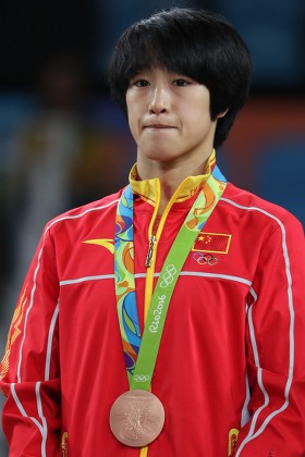 Bronze Medalist Sun Yanan China Poses Editorial Stock Photo - Stock ...