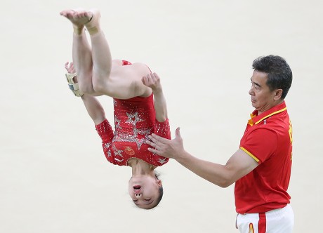 Wang Yan China Warms Before Competing Editorial Stock Photo - Stock ...