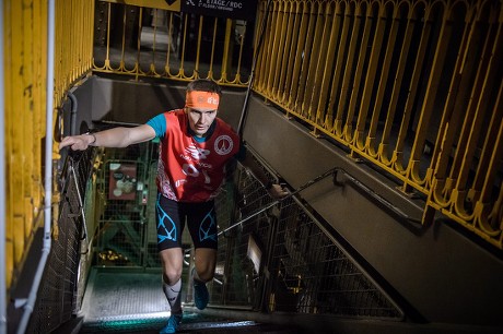 Polish Runner Piotr Lobbodzinski Competes Eiffel Editorial Stock Photo ...