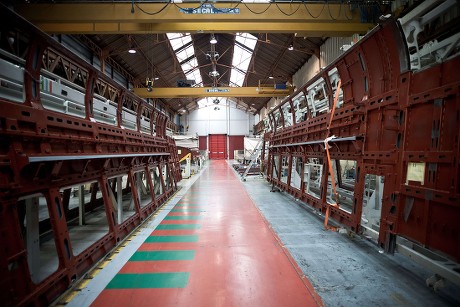 Production Line Factory Bombardier Francilien First Editorial Stock ...