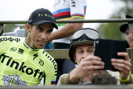 Participant Takes Selfie Picture Tinkoff Team Editorial Stock Photo ...