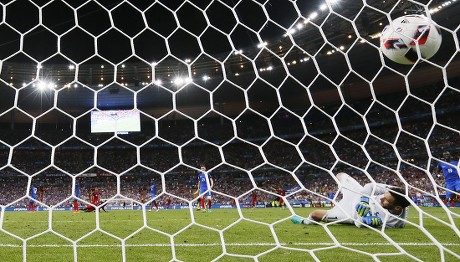 French Goalkeeper Hugo Lloris Beaten Portugal Editorial Stock Photo ...