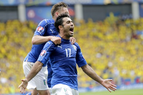 Eder Italy Celebrates Scoring 10 During Editorial Stock Photo - Stock ...
