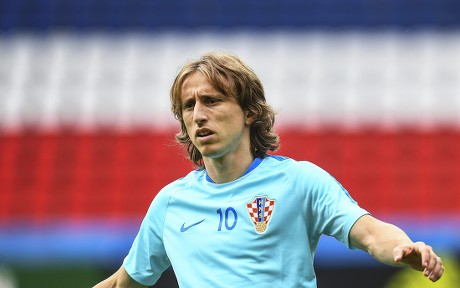 Croatias Luka Modric Attends His Teams Editorial Stock Photo - Stock ...