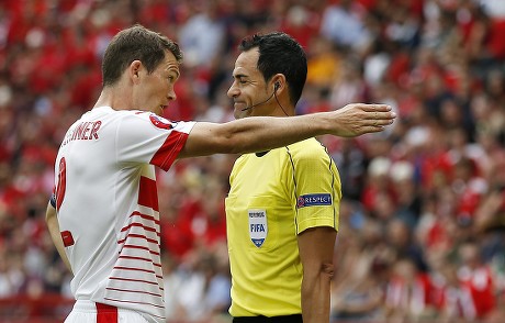 Spanish Referee Carlos Velasco Carballo Talks Editorial Stock Photo ...