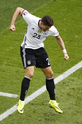 Mario Gomez Germany Celebrates After Scoring Editorial Stock Photo ...