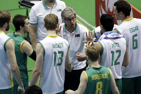 Australias Coach Roberto Santilli C Italy Editorial Stock Photo - Stock ...