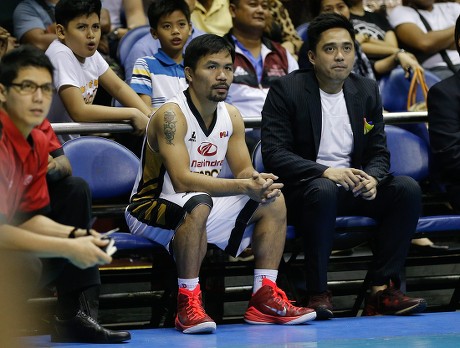 Filipino Boxing Champion Senator Playing Coach Editorial Stock Photo ...