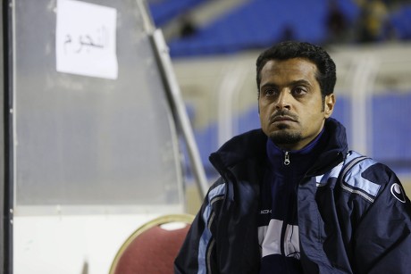 Alnojoom Head Coach Khaled Alatawi During Editorial Stock Photo - Stock ...