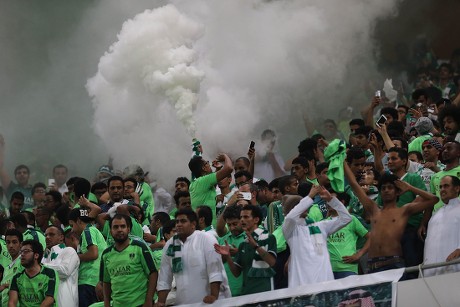 Alahli Fans Cheer Their Team During Editorial Stock Photo - Stock Image ...