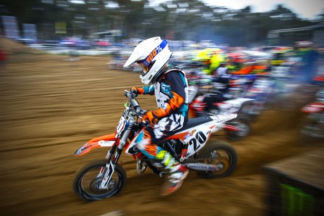 Championship Leader Mx 65cc Class Hayden Editorial Stock Photo - Stock ...