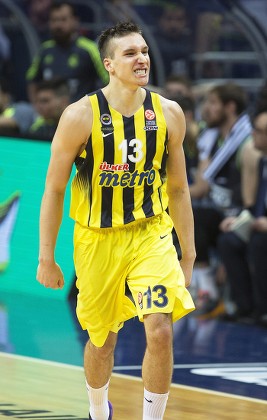 Fenerbahces Bogdan Bogdanovic Celebrates After Scoring Editorial Stock ...
