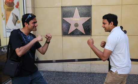 Two Visitors Take Boxing Stands They Editorial Stock Photo - Stock ...