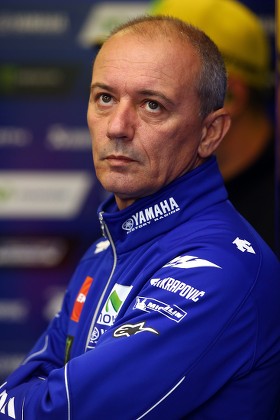 Italian Exrider Luca Cadalora Movistar Yamaha Editorial Stock Photo ...
