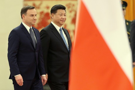 Chinese President Xi Jinping R Polish Editorial Stock Photo - Stock ...