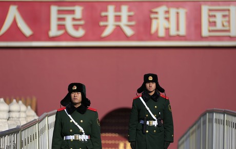 Chinese Peoples Liberations Army Pla Soldiers Editorial Stock Photo ...