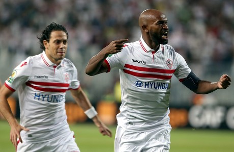 Zamalek Player Shikabala R Celebrates Scoring Editorial Stock Photo ...