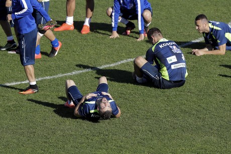 Kosovos Valon Berisha L Reacts During Editorial Stock Photo - Stock ...