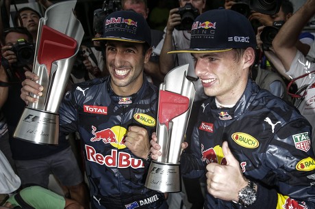 Australian Winner Daniel Ricciardo L Red Editorial Stock Photo - Stock ...