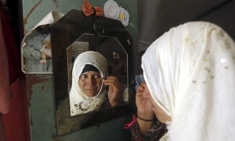 Palestinian Women Khirbet Susiya Community Applies Editorial Stock ...