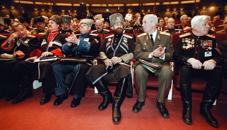 Cossacks Aplaud During Conference Cossaks Factor Editorial Stock Photo ...