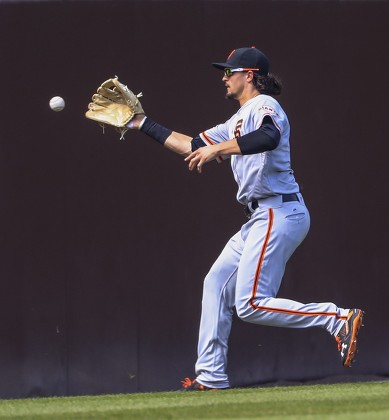 San Francisco Giants Outfielder Jarrett Parker Editorial Stock Photo ...