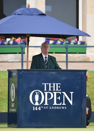 Ivor Robson Official Announcer British Open Editorial Stock Photo ...