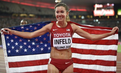 Emily Infeld Us Celebrates After Placing Editorial Stock Photo - Stock ...