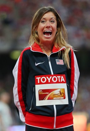 Emily Infeld Usa Reacts On Podium Editorial Stock Photo - Stock Image ...